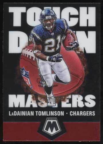 2020 Panini Mosaic LaDainian Tomlinson Touchdown Masters Insert ...