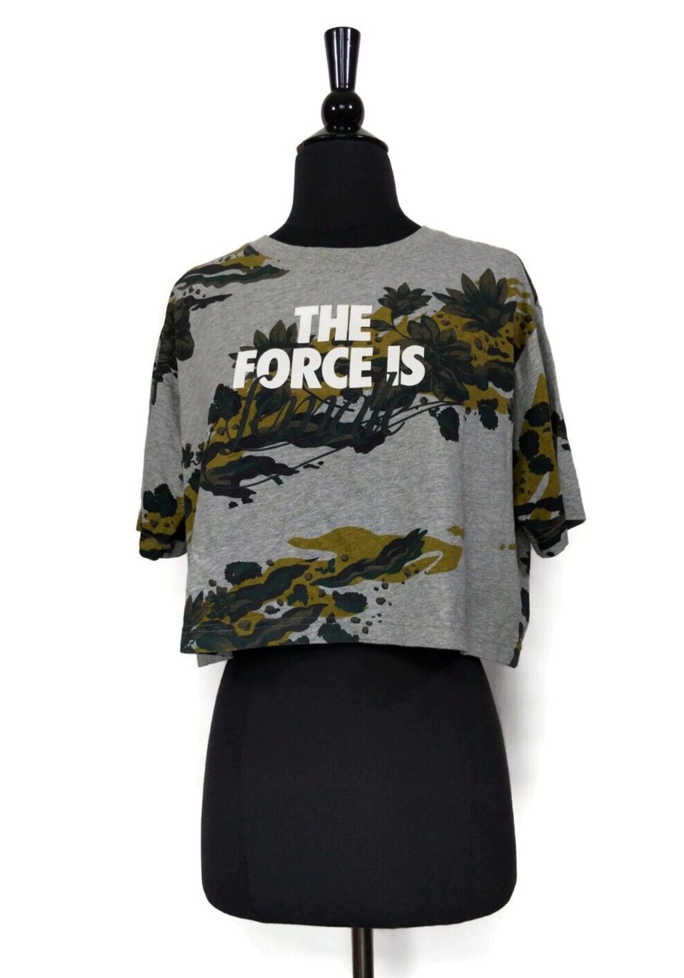Nike The Force Is Female Graphic Floral Short Sleeve … - Gem