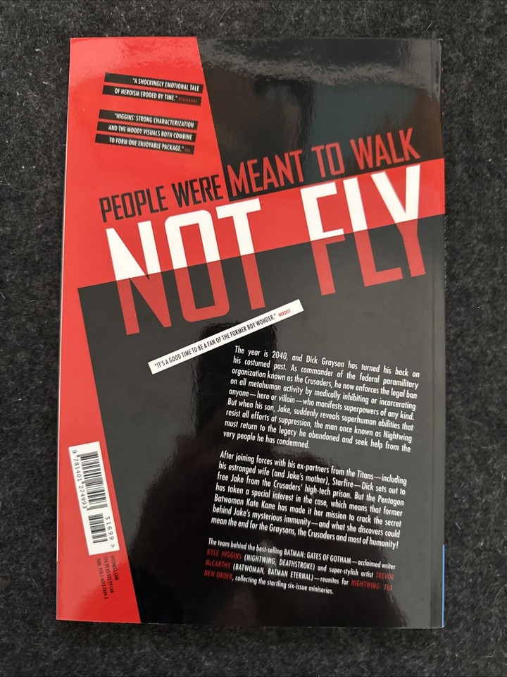 Nightwing: The New Order (DC Comics July 2018 Trade Paperback) BRAND ...