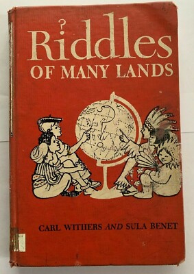 CARL WITHERS AND SULA BENET / RIDDLES OF MANY LANDS 1956. FAIR ...