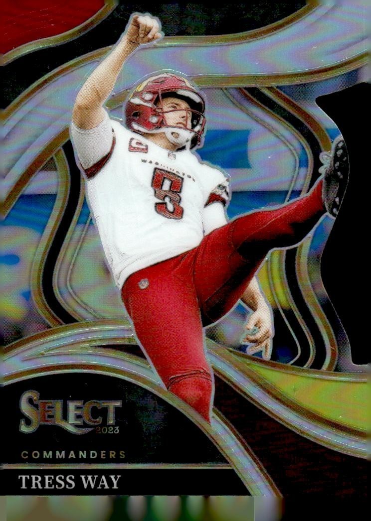 2023 Panini Select - Club Level Tress Way #213 Red & Blue Prizm Die-Cut ...