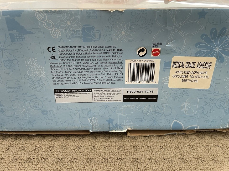 Barbie My Scene Stylin’ Friend 2005 Collector’s Item - Brand New In Box ...