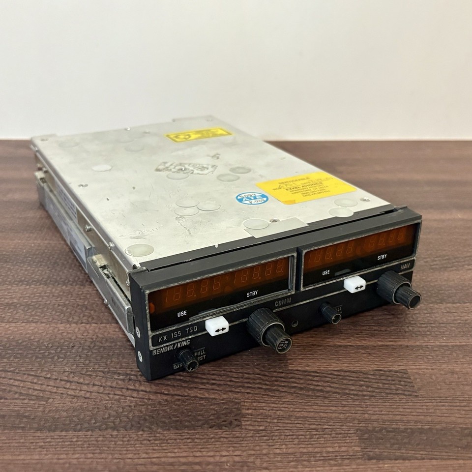 Bendix King KX 155 Nav/Com Glideslope 14 Volt 069-1024-42 | eBay