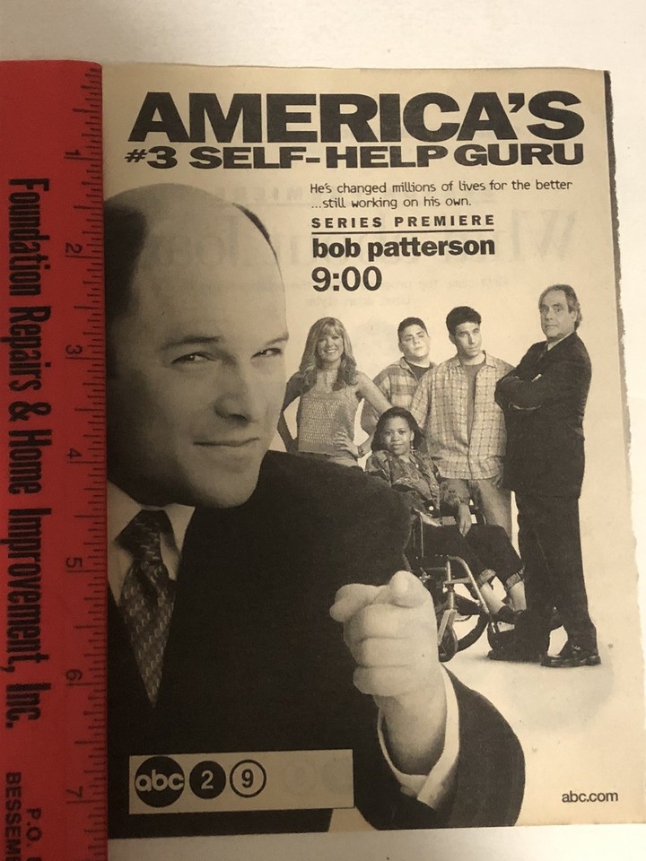 Bob Patterson Tv Series Print Ad Advert Jason Alexander Robert Klein ...