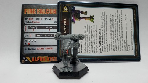 Battletech x1 Fire Falcon Clan Force Pack Ad Hoc Star Catalyst Game #14 ...