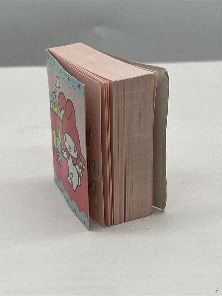 Vintage Sanrio My Melody Mini Tiny Sticker Book 1976 Rare Notebook ...