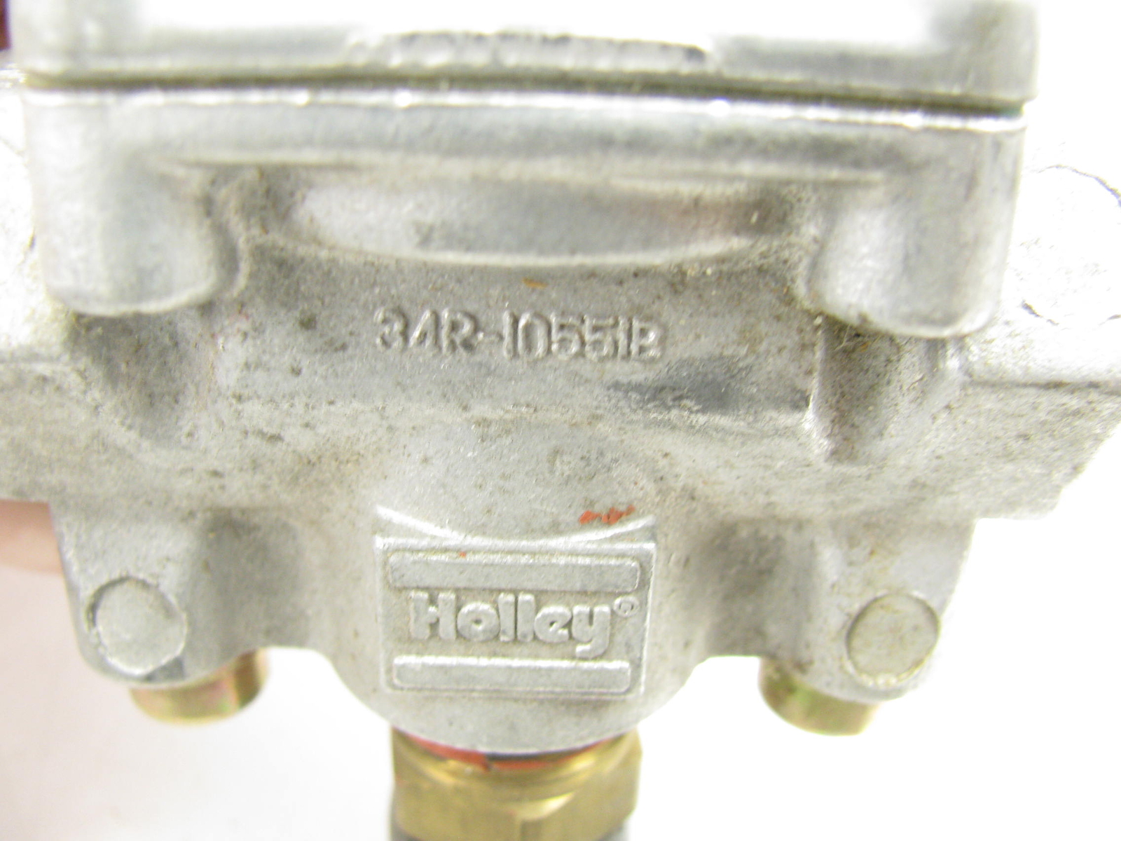 Holley 34R-10551B Adjustable Fuel Pressure Regulator Ford Truck (Dual ...