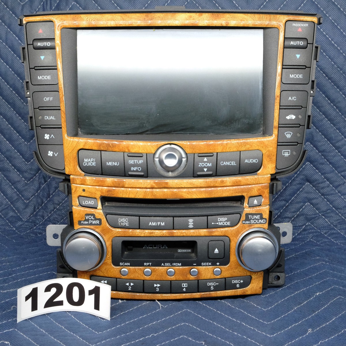 06 Acura Tl Radio Code RADIO Acura TL 2007 07 2008 08 AM FM CD