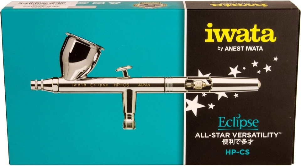 Iwata-Medea Eclipse HP CS Dual Action Airbrush Gun / Gravity Feed | eBay
