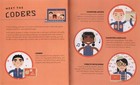NEW Usborne CODER ACADEMY w/Stickers,Poster,Press-Out Models, STEM ...