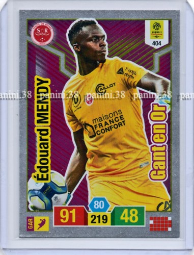 RARE !! Card EDOUARD MENDY "FRENCH FOOT 2019-2020" Panini | eBay