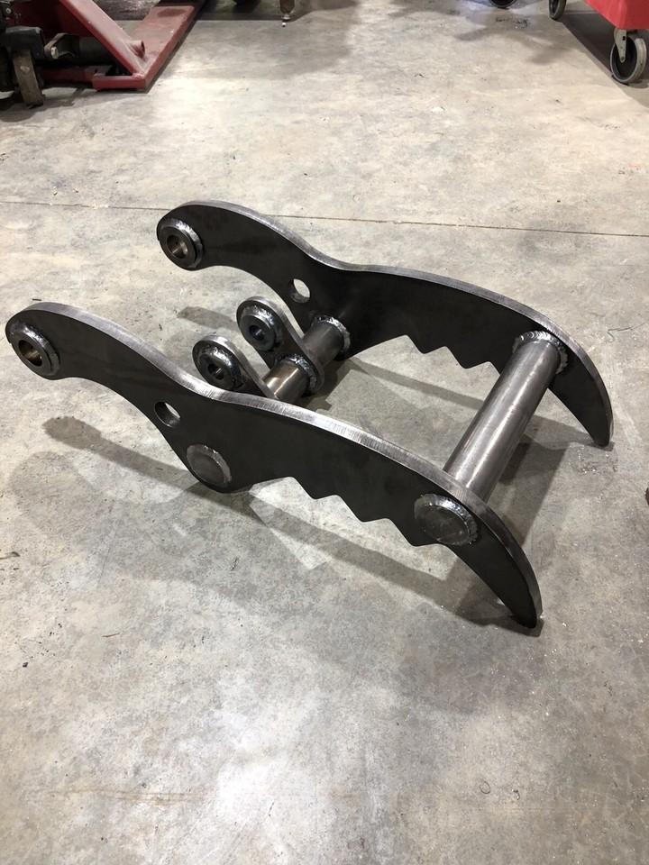 BOBCAT E42 E45 E50 HYDRAULIC MINI EXCAVATOR THUMB PIN ON GRAPPLE CLAMP ...