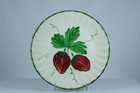VINTAGE BLUE RIDGE POTTERY WILD STRAWBERRY 9 1/4" LUNCH PLATES-USA-SET ...