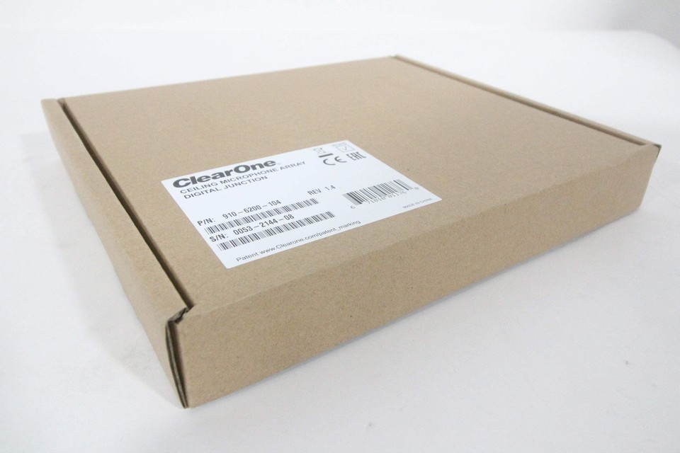 ClearOne Ceiling Mic Array Digital Junction Box w/ Dante | eBay