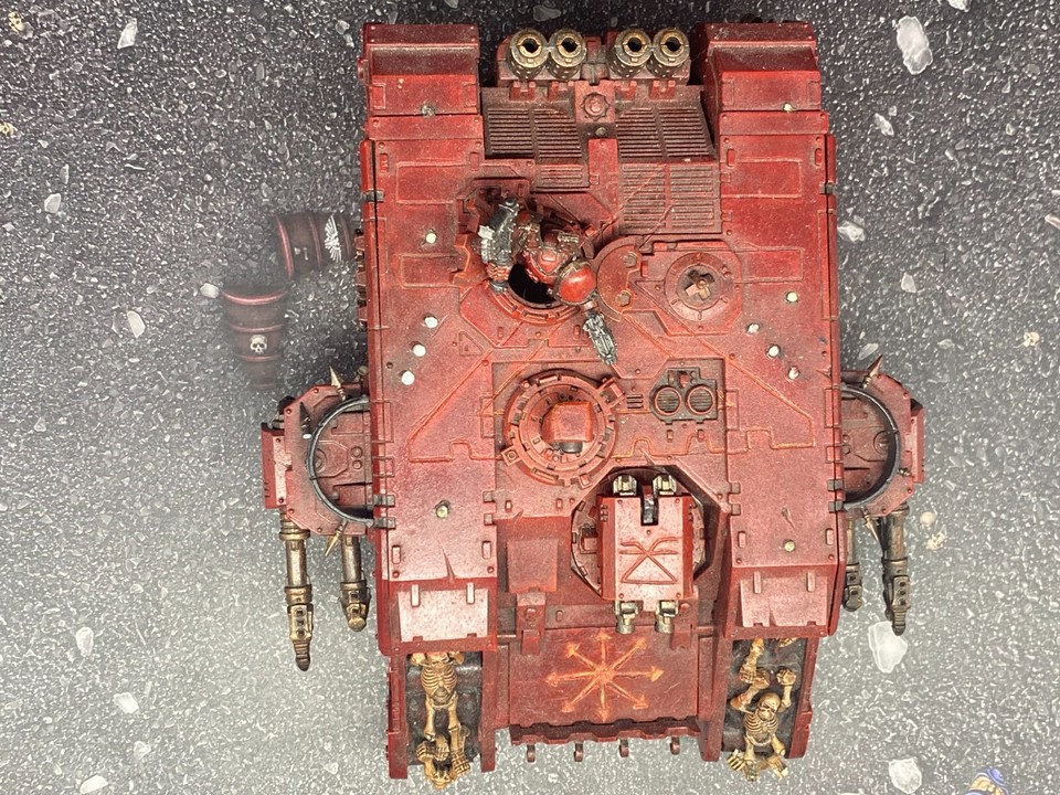 Warhammer 40K Chaos Space Marines Khorne World Eaters Land Raider ...