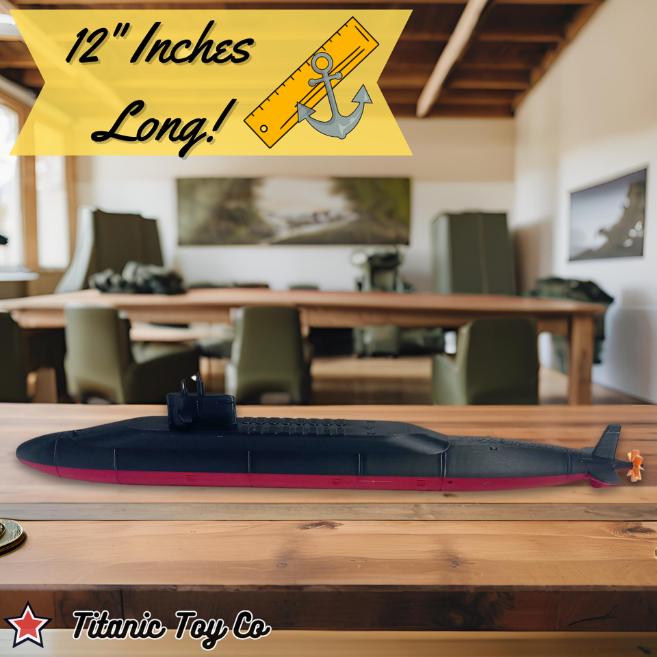 12-Inch Lafayette-Class Submarine Model – Replica of Ballistic Missile ...