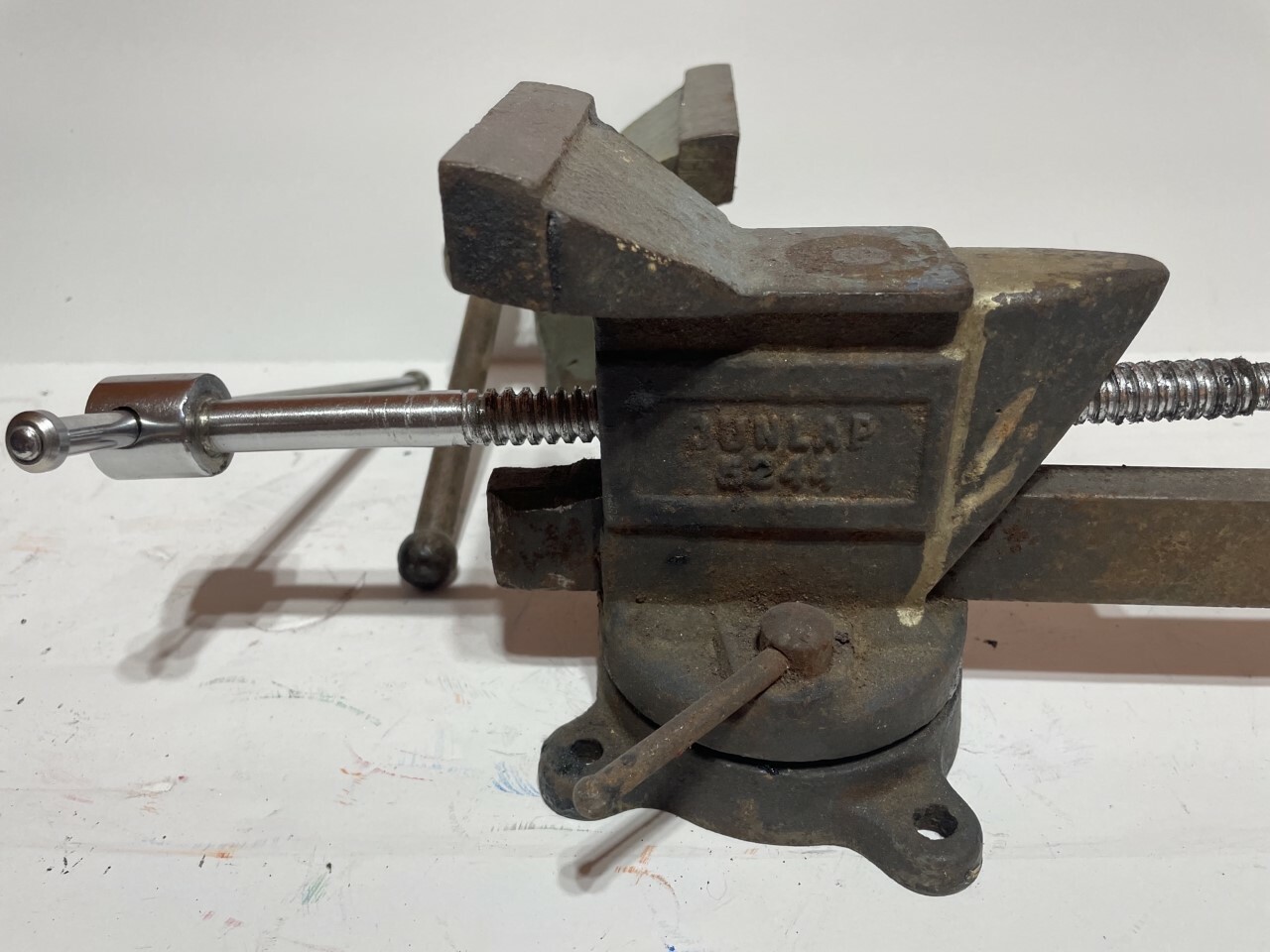 Vise Lead screw for Craftsman, Dunlap, Wilton, and others new chrome ...