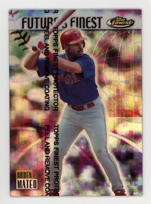 1999 Topps Finest Futures Finest #FF5 Ruben Mateo card, SP /500. EX | eBay