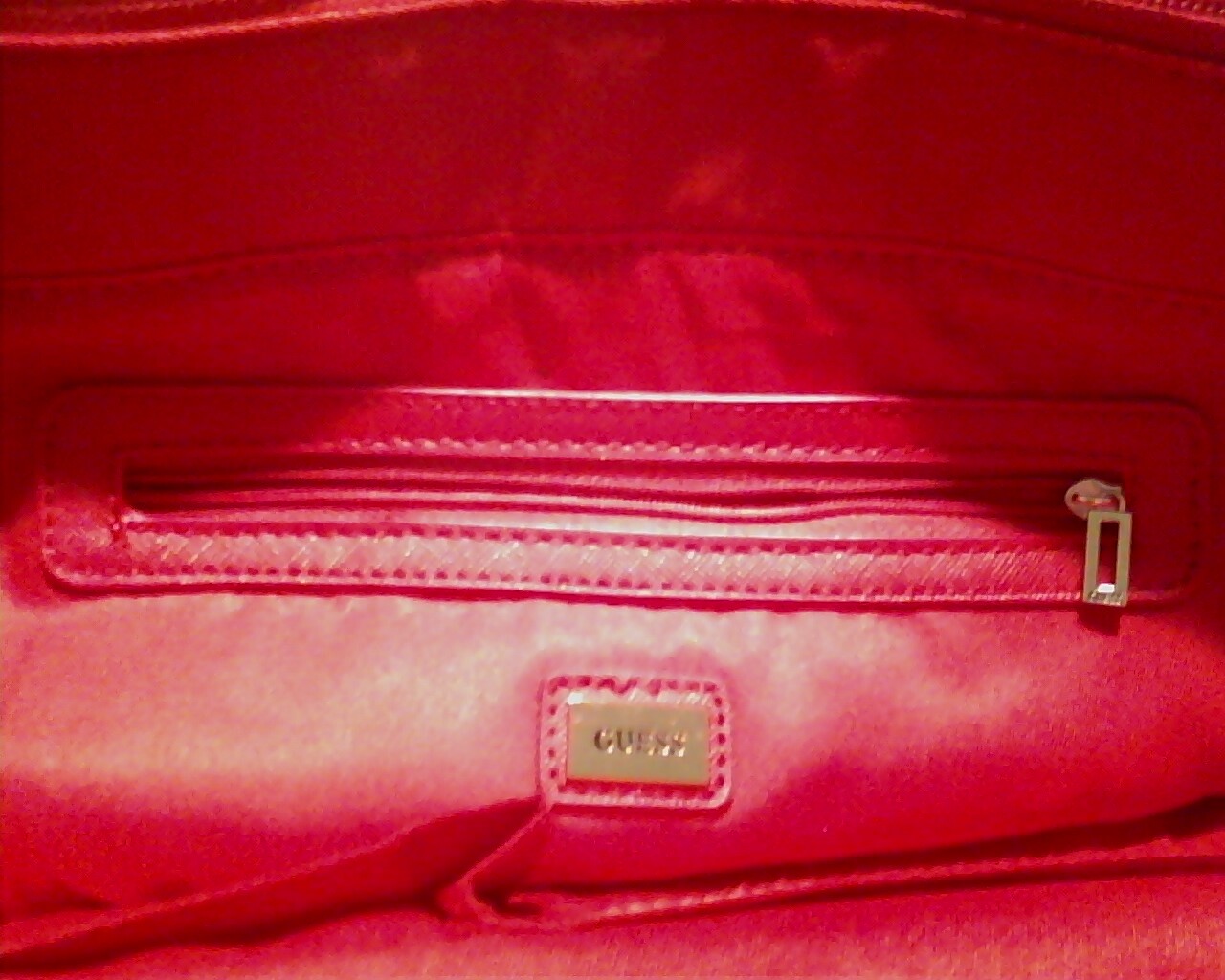 Vintage 90s Guess Red Handbag 👛 Purse Pocketbook Old… - Gem