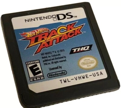 Hot Wheels Track Attack Nintendo DS THQ Game Card Cartridge Only No ...
