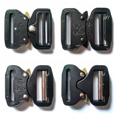 New Metal Belt Buckle Tactical Nylon Rescue Rigger Quick Release 28/38 ...