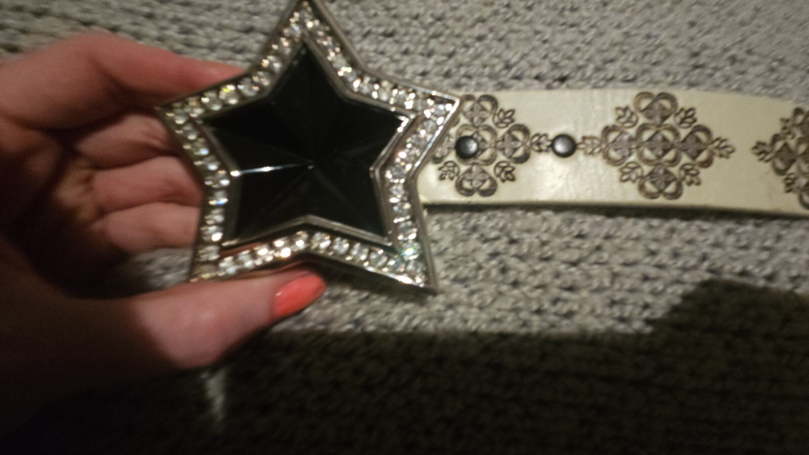 Washed Up Hollywood Star Belt Buckle - Gem