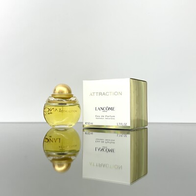 LANCOME ATTRACTION Women Perfume 1.7oz-50ml EDP Spr RARE & DISCONTINUED ...