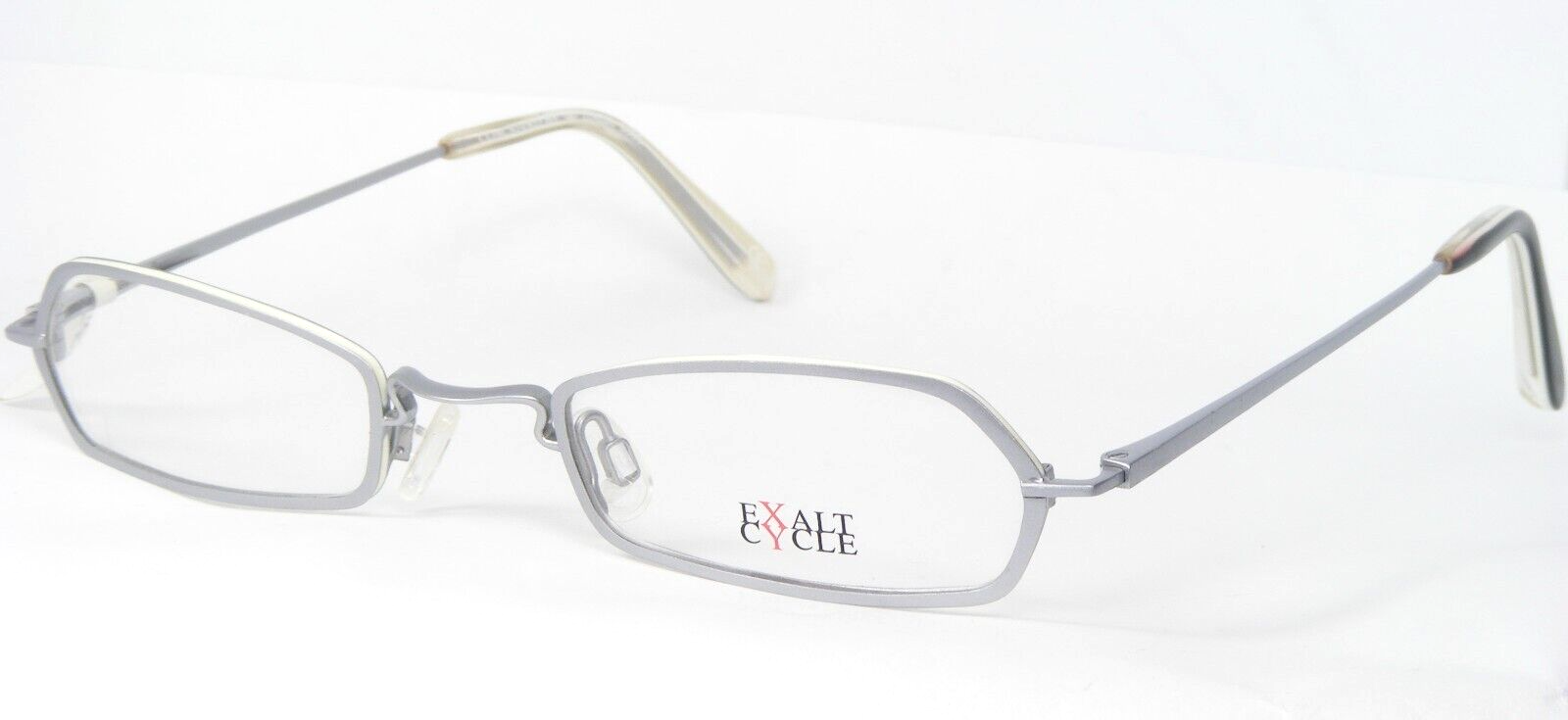 Exalt Cycle EXMOON C2 SILVER UNIQUE EYEGLASSES GLASSES FRAME 47-22 ...