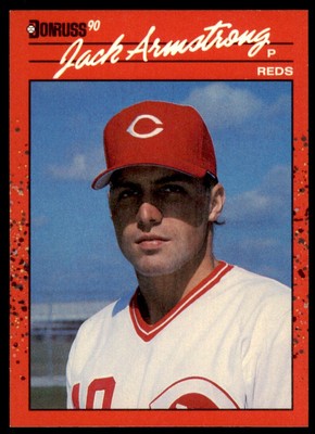 1990 Donruss Error No . Jack Armstrong Cincinnati Reds #544 | eBay