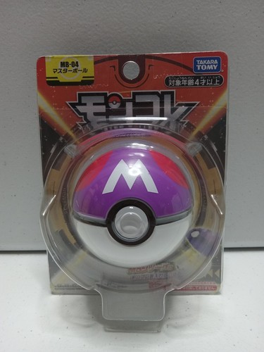 Pokemon Takara Tomy MB-04 Moncolle Master Ball Pokeball 2in Figure ...