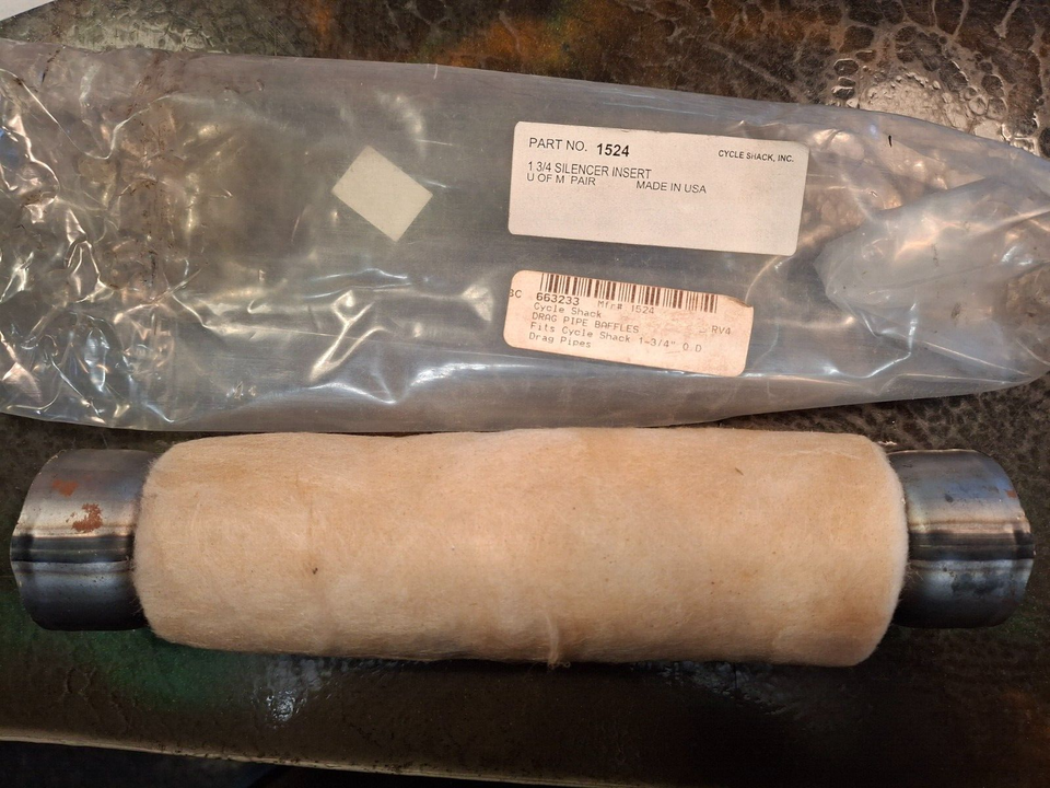 Cycle Shack - 1524 - Drag Pipe Baffles for 1 3/4in. Drag Pipes | eBay