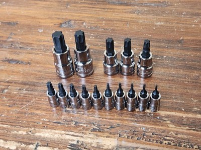 Blue Point Tools 15pc TORX STAR Socket Set T6-T60 NEW | eBay