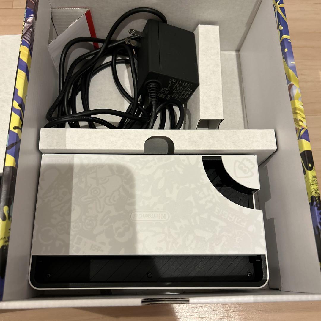 Nintendo Switch OLED Splatoon 3 edition Console Japan w/ pro controller ...