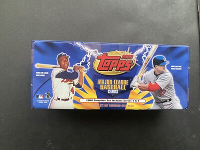 2000 TOPPS BASEBALL COMPLETE FACTORY SET | eBay