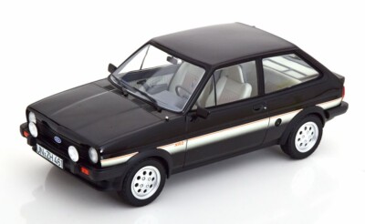 Norev Ford England Fiesta MK1 XR2 1981 Black in 1/18 Scale New Release ...