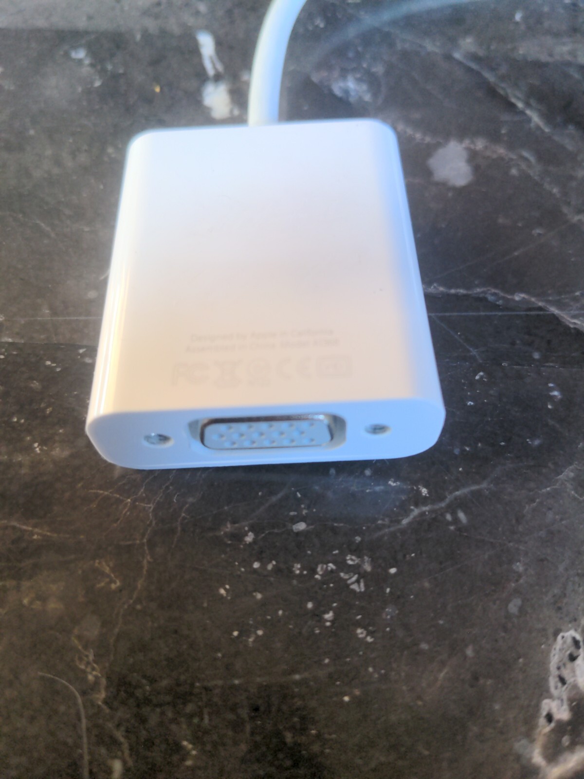 Apple VGA Display Adapter for iPod iPad A1368 30 Pin Video Dongle OEM ...