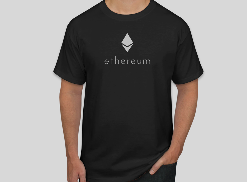 Ethereum ETH Ether Cryptocurrency T-Shirt Black - Crypto Currency HODL ...