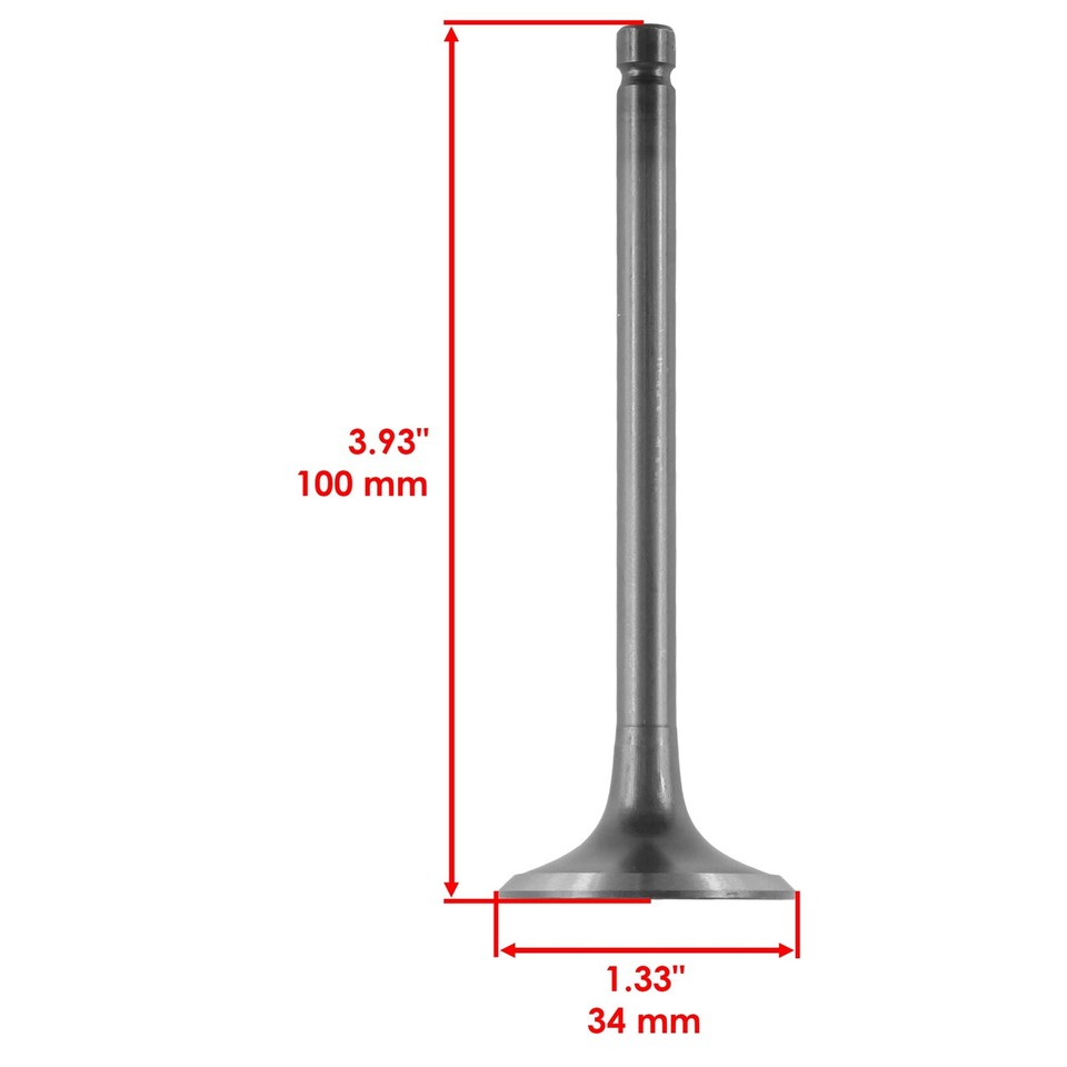 Intake & Exhaust Valve For Yamaha ATV 5GH-12111-00-00 5GH-12121-00-00 ...