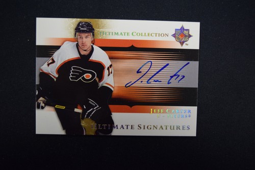 Jeff Carter 2005-06 UD Ultimate Collection Ultimate Signatures ...