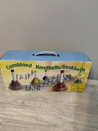 Rhythm Band Instruments 5 Note Chromatic Combined Handbells / Deskbells ...