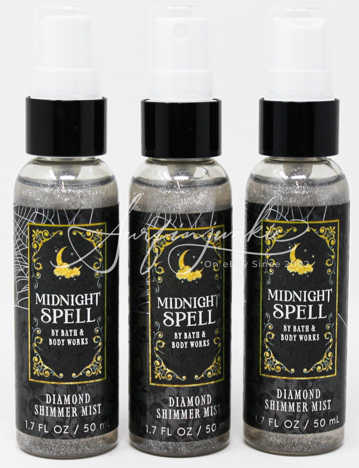 Bath & Body Works Midnight Spell Diamond Shimmer Mist Travel Mini 1.7 ...