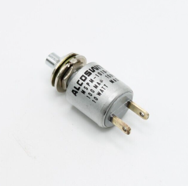 MSPM-101B-1 Alco Momentary Pushbutton Switch Magnetic Reed SPST | eBay