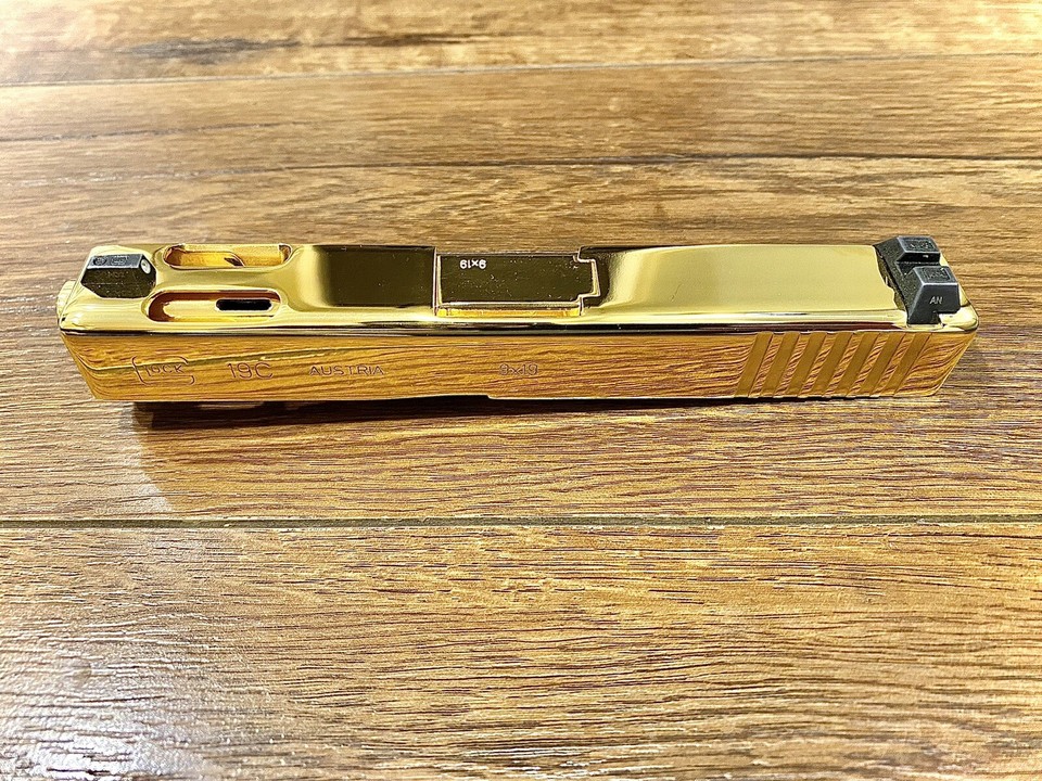 LuckeyPolishing 24k Gold Plating Mirror Polish SERVICE ALL GIock Pistol ...