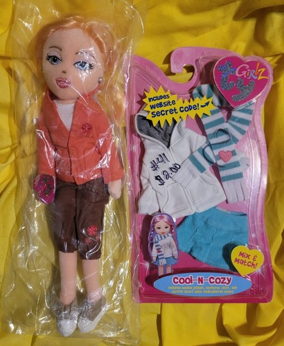 2008 Ty Girlz Sweet Sammi Blonde Plush Rag Doll & Cool-n-Cozy Bonus ...