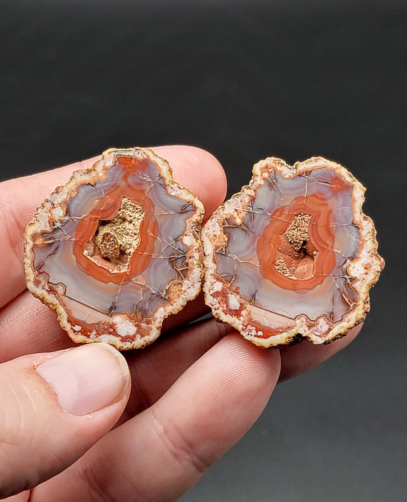 Beautifully Polished Geode Pair - Zirandaro, Guerrero, Mexico | eBay