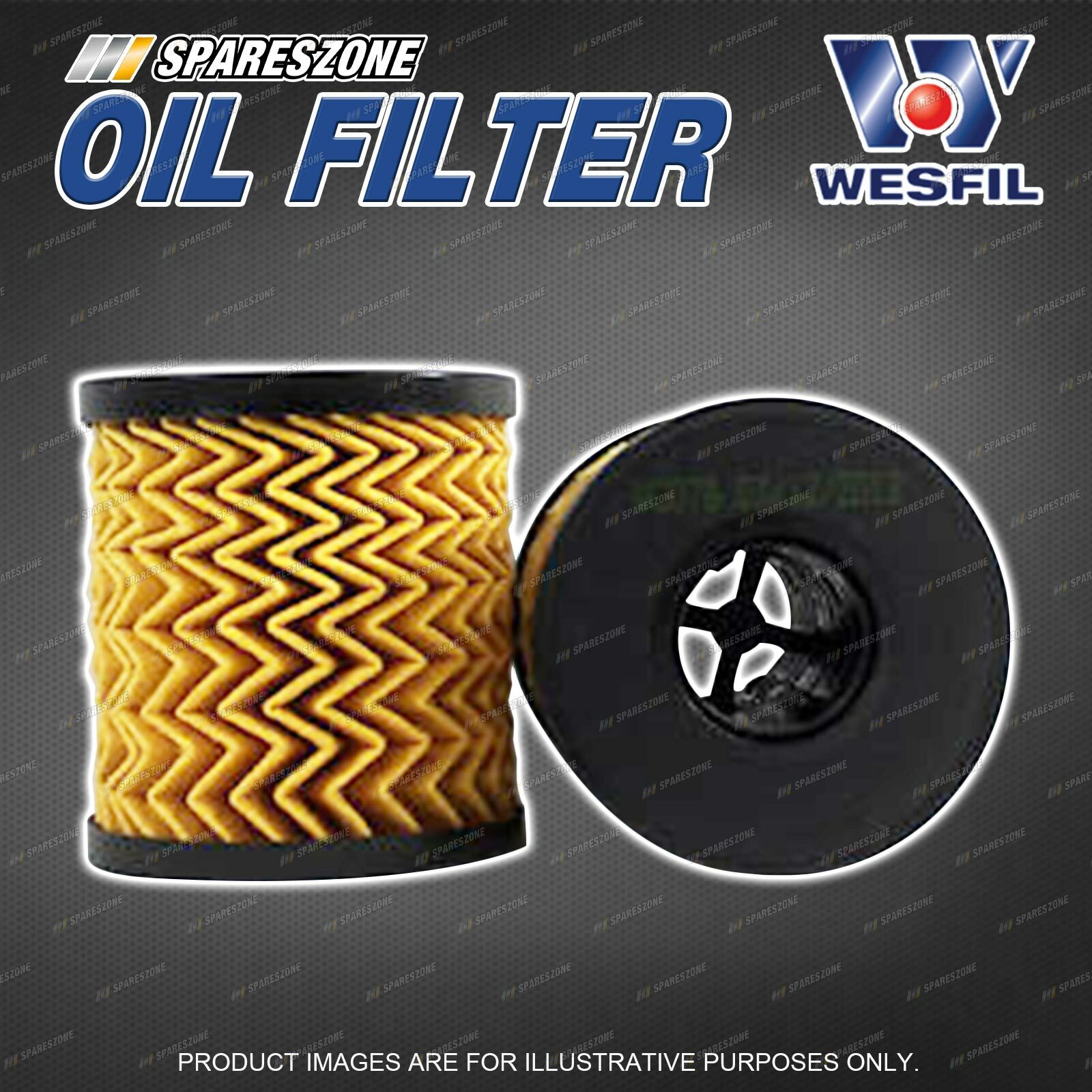 Wesfil Oil Filter for Citroen Berlingo M59 VTi B9C C2 VTR VTS C3 A5 A51 ...