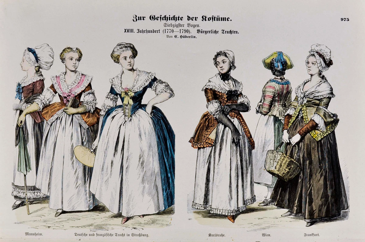 18th Century Middle Class Clothing