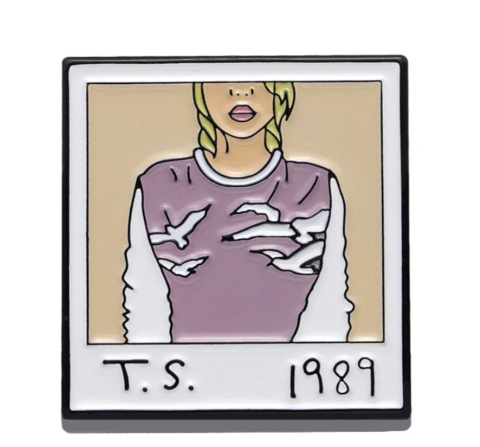 Taylor Swift Enamel Pin Badge Cute Gift 1989 Album Cover Swiftie Music ...