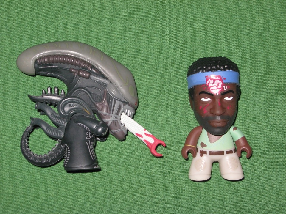 2 Big Chap Alien, Ripley & Parker Lot ~ Xenomorphs Aliens Movie Figure ...