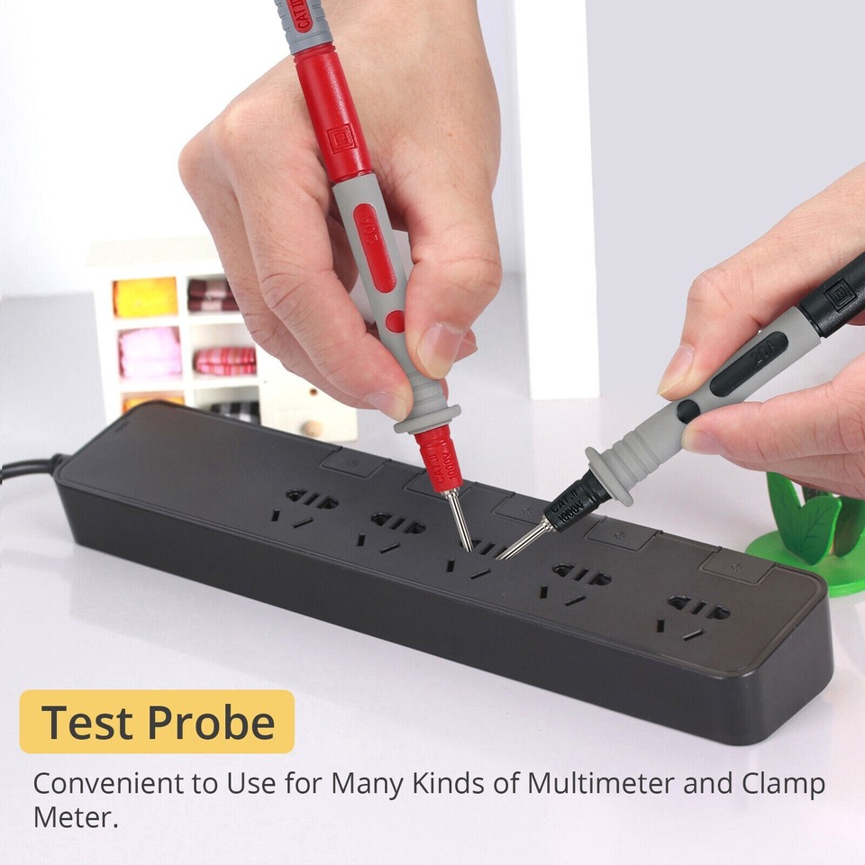 Automotive Test Leads Kit Puncture Probes+Soft Carry Case for FLUKE ...